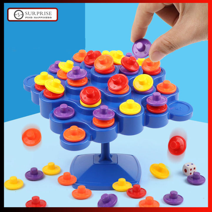 Novelty Balance Turntable Stacking Board for Parent-Child Activity ...