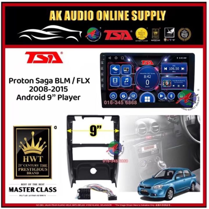 [ MTK 2+32GB ] TSA Proton Saga BLM / FLX 2008 - 2015 Android 9'' inch ...