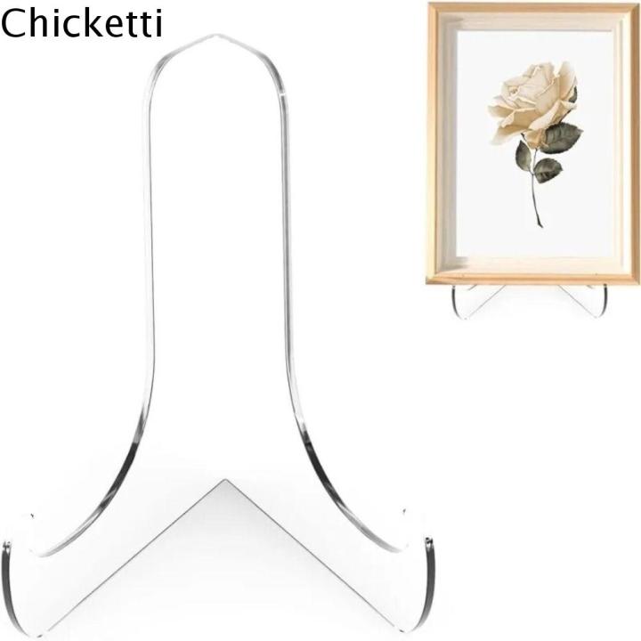 CHICKETTI อะคริลิค ขาตั้งแผ่นแบน ใสสะอาด มุม60องศา ขาตั้งหนังสือ ที่วาง ...