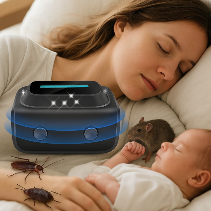 Intelligent Ultrasonic Mouse Repellent Variable Frequency Safety ...