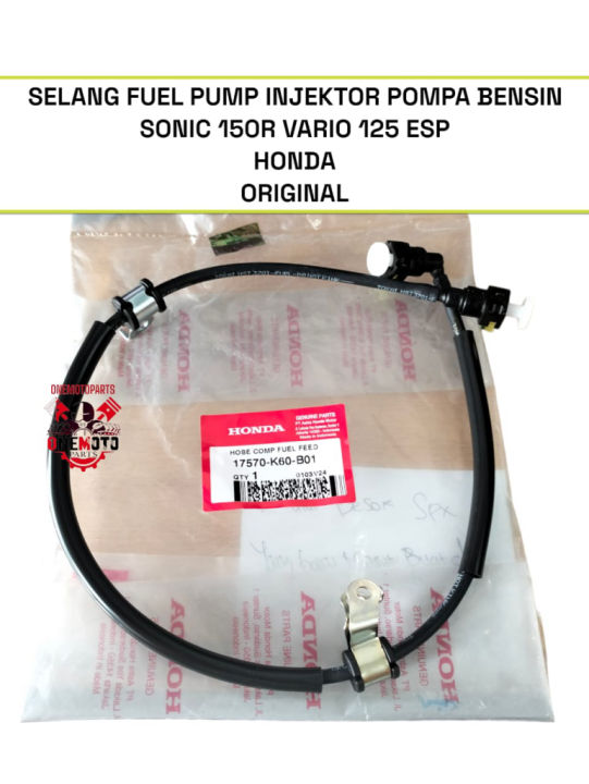 SELANG FUEL PUMP INJEKTOR POMPA BENSIN SONIC 150R VARIO 125 ESP HONDA ...