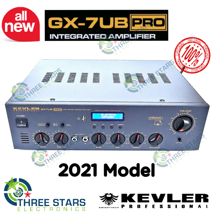 Kevler Professional GX-7UB PRO GX7UB 800W x 2 Amplifier with Bluetooth ...