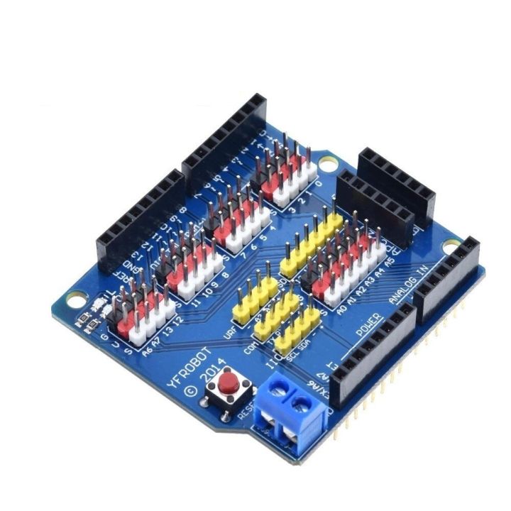 บอร์ดขยายขา Sensor Expansion Shield for Arduino UNO R3 V5.0 Module ...