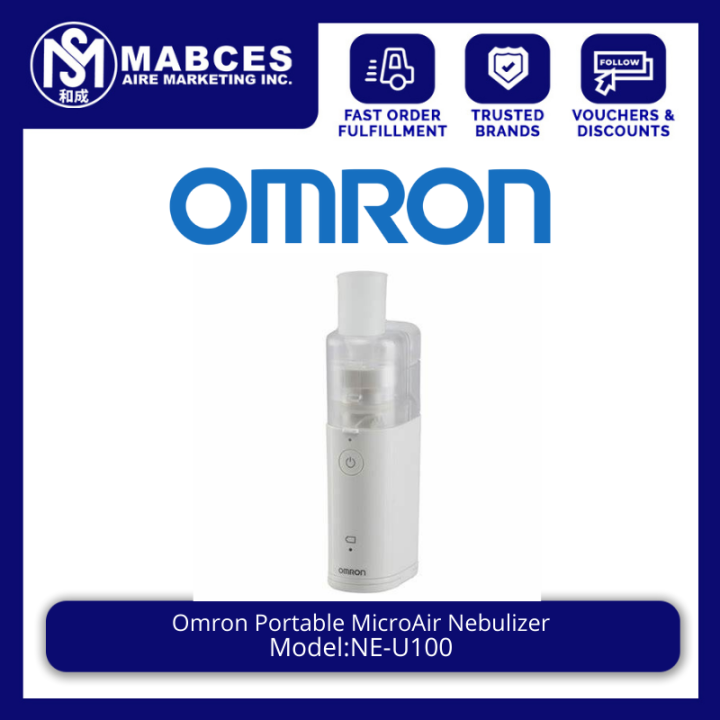 Omron Portable MicroAir Nebulizer NE-U100 | Lazada PH