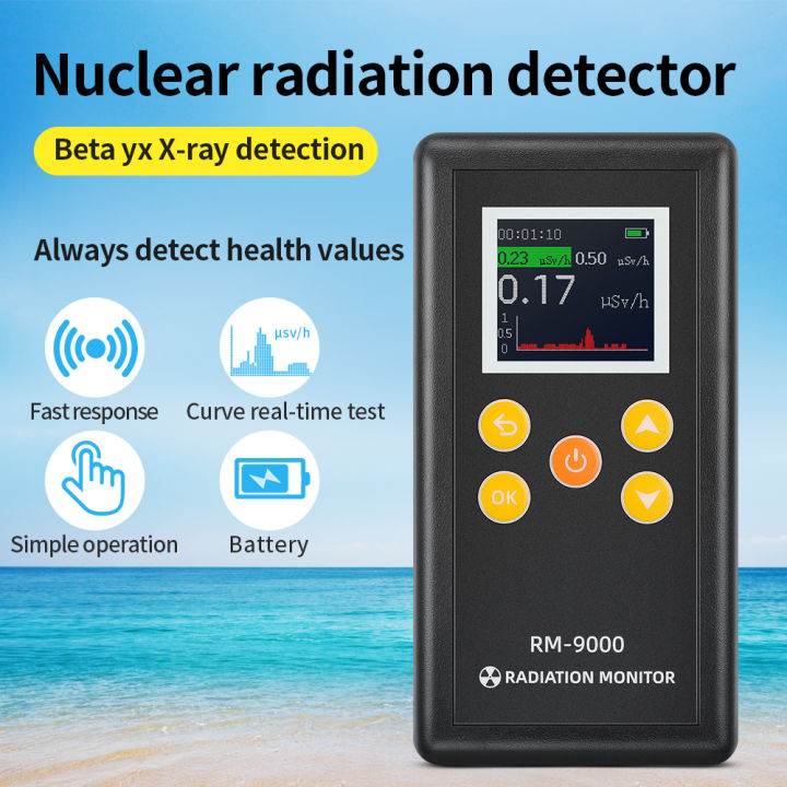 RM9000 Nuclear Radiation Detector Geiger Counter Detector Radioactivity ... RM9000 Nuclear Radiation Detector Geiger Counter Detector Radioactivity ...