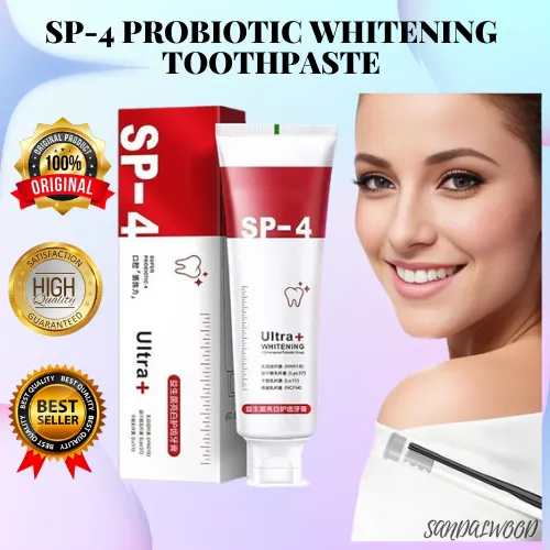 Top Seller SP-4 PROBIOTIC TOOTHPASTE | SP-4 Ultra Whitening Toothpaste ...