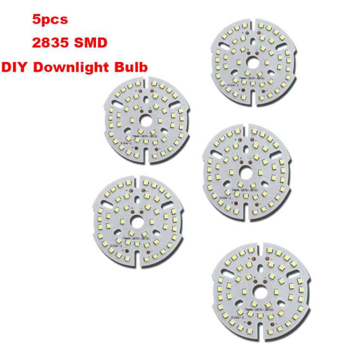 5 cái chip đèn LED cho Downlight SMD 2835 bảng đèn 3W 5W 7W 9W 12W 15W 18W 24W 36W tự làm Trần ...