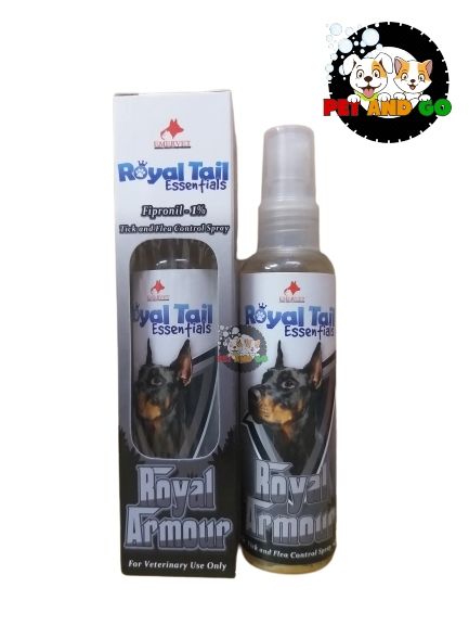 Royal Tail Essentials Royal Armour Anti Tick & Flea Spray 100mL | Lazada PH