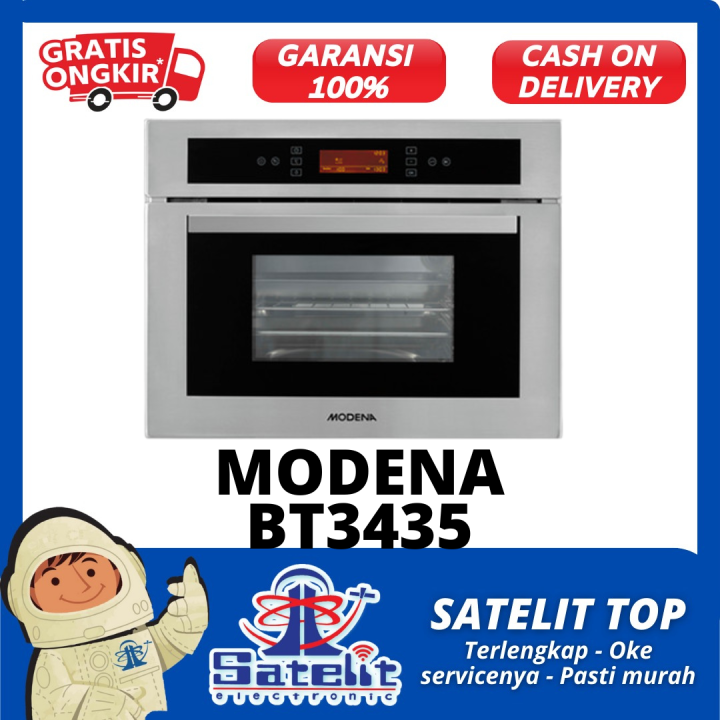 Modena Built In Steam Oven Listrik Tanam BT3435 | Lazada Indonesia