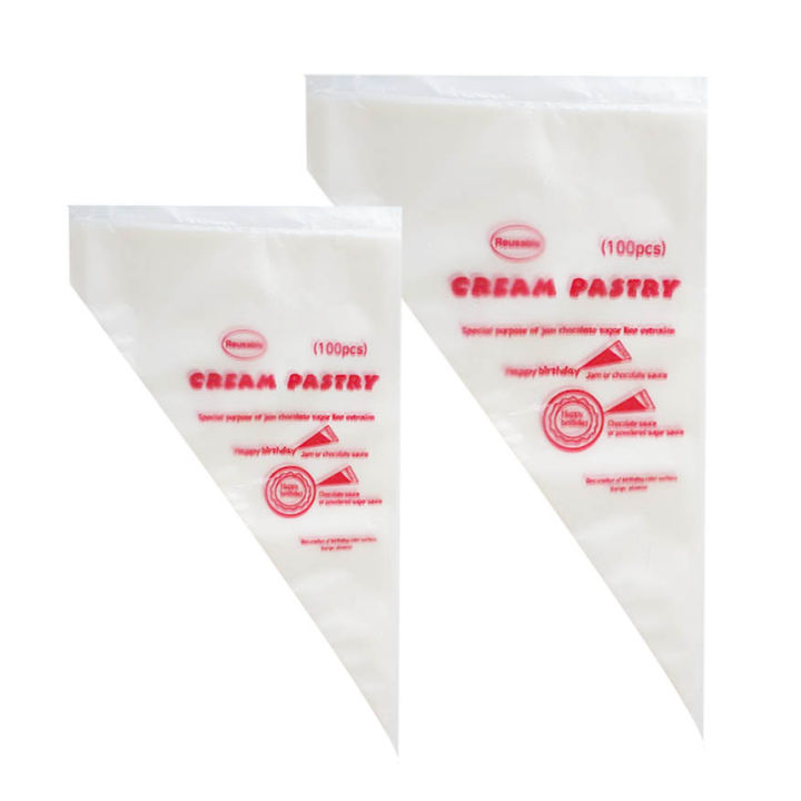 100pcs/set Disposable Pastry Bag | Lazada PH