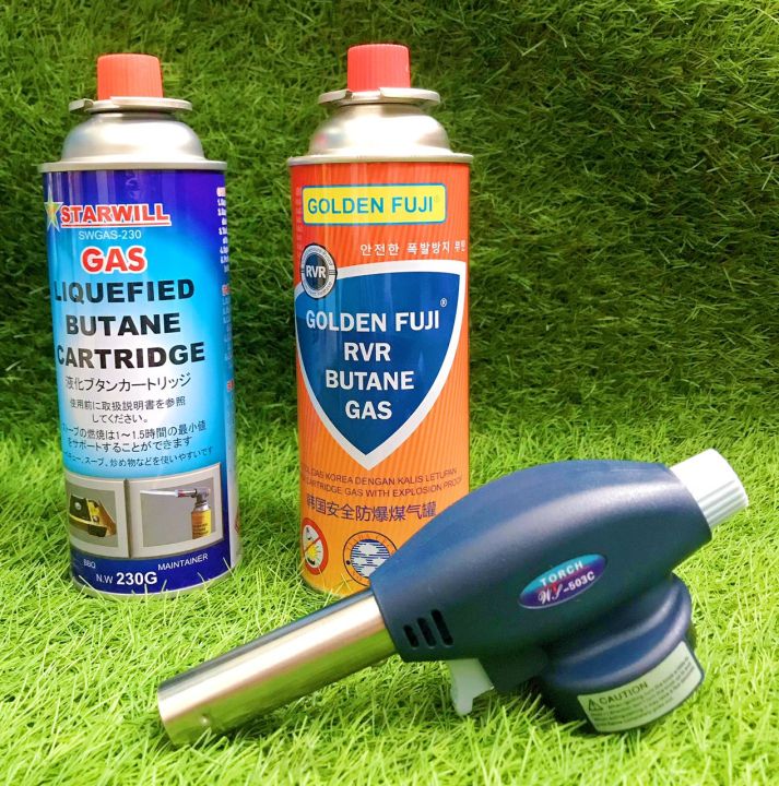 WANS WS - 503C MULTIPURPOSE GAS TORCH / Starwill Butane Gas / Golden ...