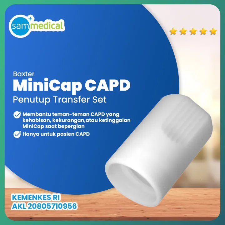 BAXTER Penutup Transfer / Mini Cap CAPD Set Travelling / Mini Cap ...