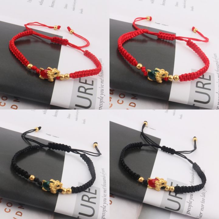 2024 Year Of The Dragon Lucky Braided Adjustable Bracelet For Women And ...