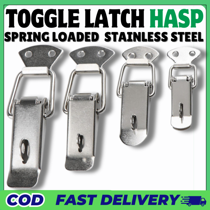 Spring Loaded Toggle Latch Heavy-Duty Stainless Steel Locking Catch for ...