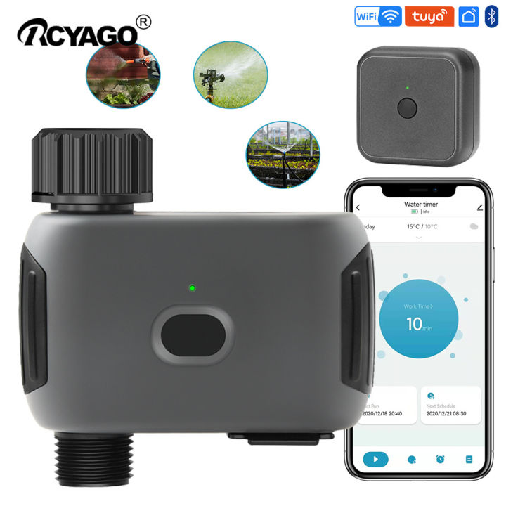 RCYAGO Smart Watering Timer Bluetooth Gateway Remote Control Patio ...