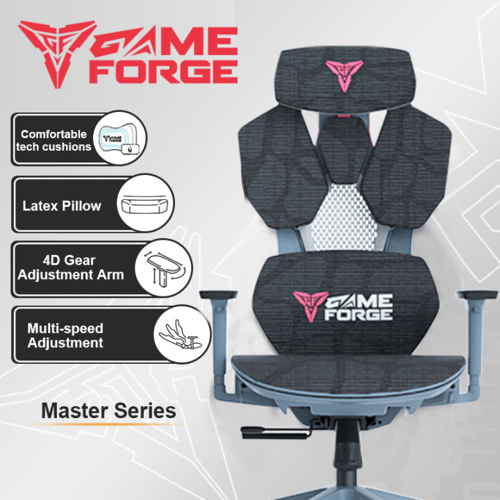 GAMEFORGE Ergonomic chair dynamic fit backrest gaming chair gaming ...