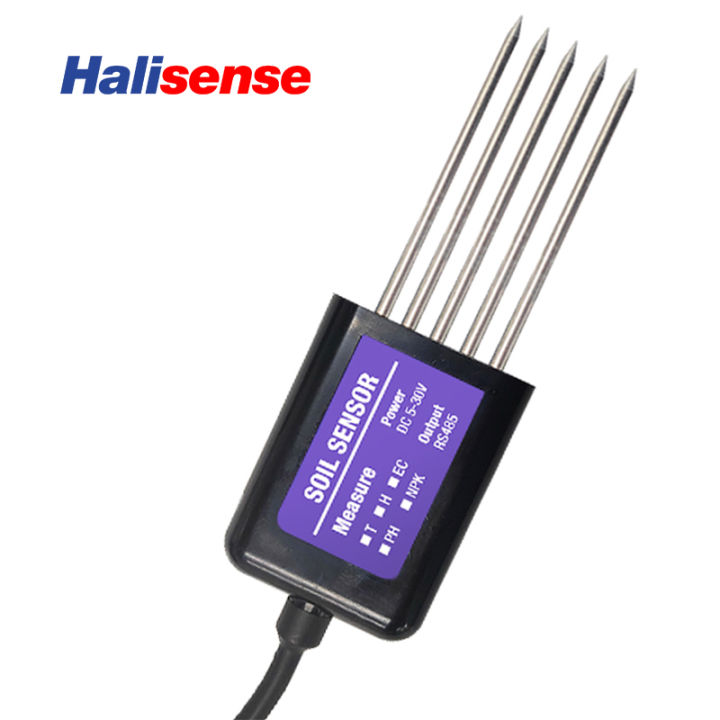 RS485 Modbus Soil Sensor 7 In 1 Measure Soil Moisture Temperature ...