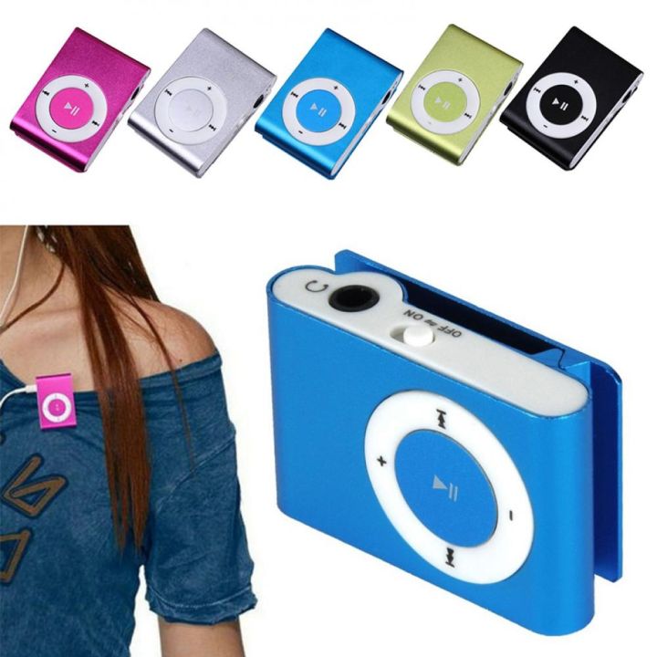 VIYC4201 Stylish Design MP3 Player Mini Portable Clip Support Walkman ...