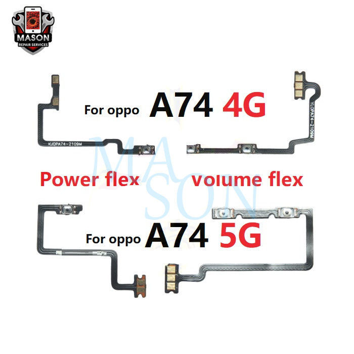 Manila spot for OPPO A74 4G A94 5G Power button flex on off switch ...