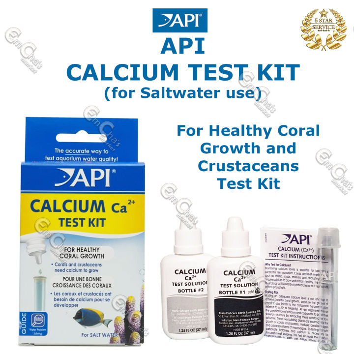 API Calcium Test Kit(plnt)API Calcium CA2+ Test Kit for Healthy CORAL ...