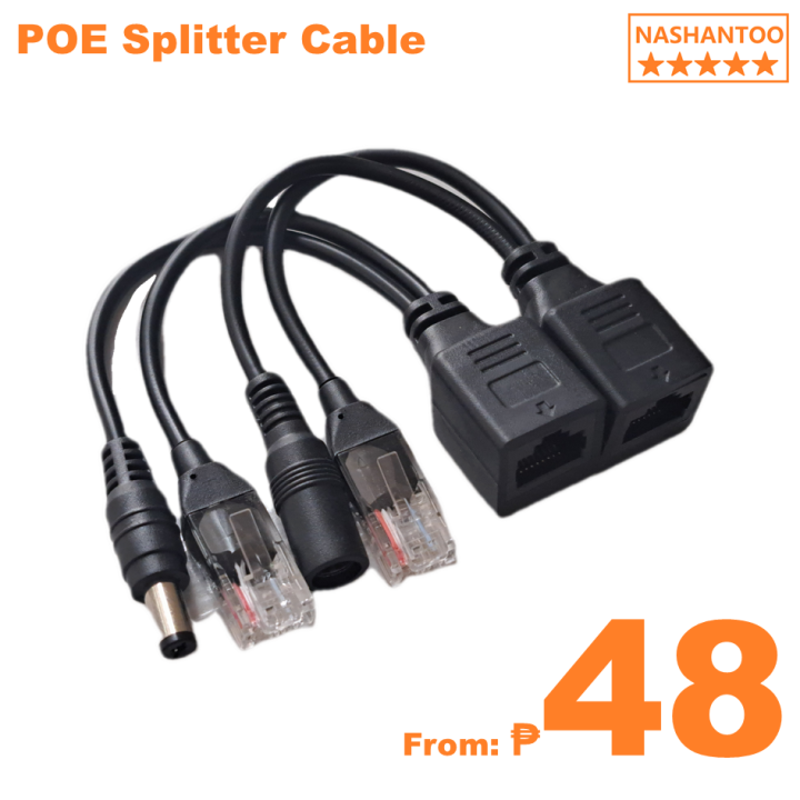 POE Splitter / Power Over Ethernet Passive PoE Adapter 1/2/4/8/16pairs ...