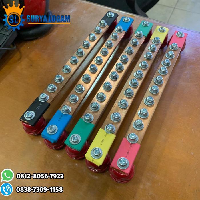 Busbar tembaga 5mm - Nol arde - Busbar netral - Hitam, 30cm | Lazada ...