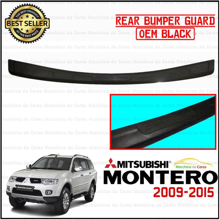 Mitsubishi Montero Sport 2009-2015 OEM Rear Bumper Step Sill Guard ...