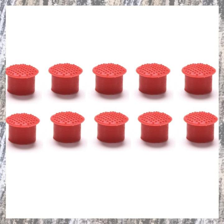 (THPE) Laptop Nipple Rubber Mouse Pointer Cap for Little TrackPoint Red ...