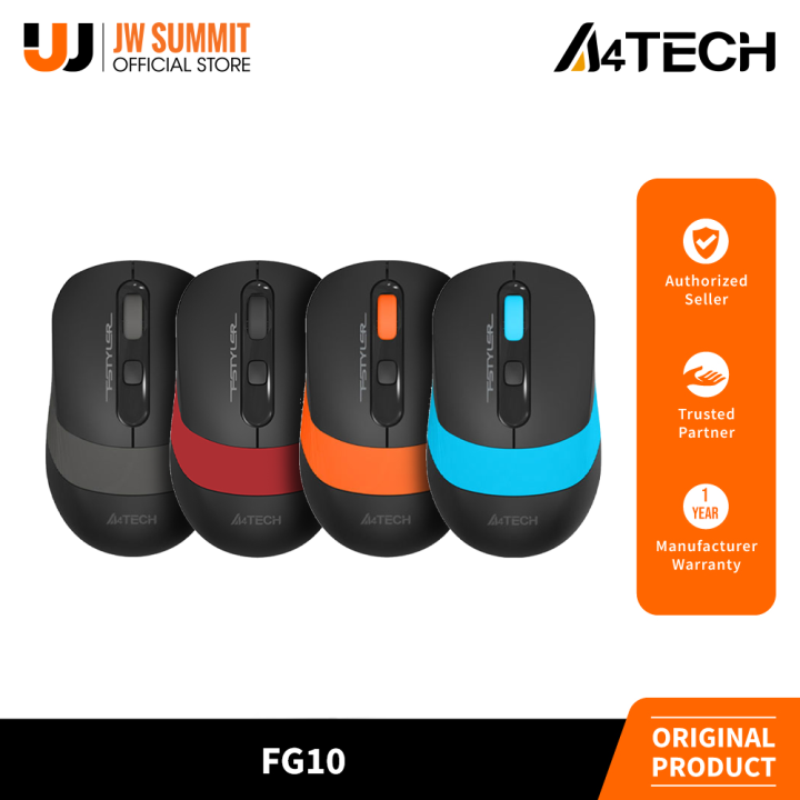 A4Tech FG10 Fstyler 2.4G Wireless Mouse | Lazada PH
