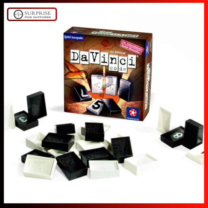 Board Game Da Vinci Code Puzzle Family Game Parent-child Party Game ...
