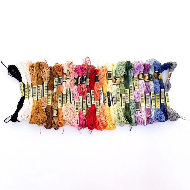 1pc Embroidery Thread Floss / Cross Stitch Thread - 6 strands (8m ...