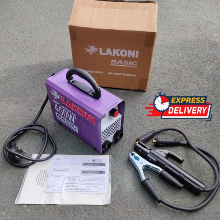 Mesin Las Lakoni Mesin Las Inverter Lakoni 450watt Basic 124ix | Lazada Indonesia