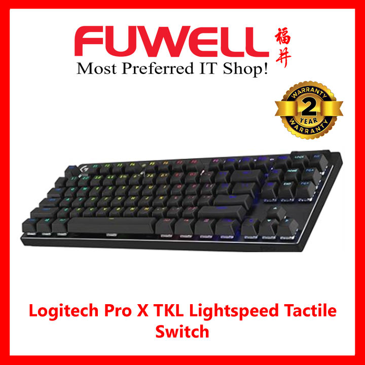 FUWELL - Logitech Pro X TKL Lightspeed Tactile Switch [2 Years Local ...