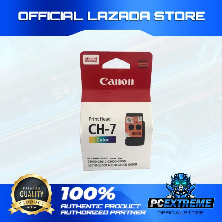 Canon Pixma Inkjet Printer CH-7 G4000 G3000 G2000 G1000 G4010 G3010 ...