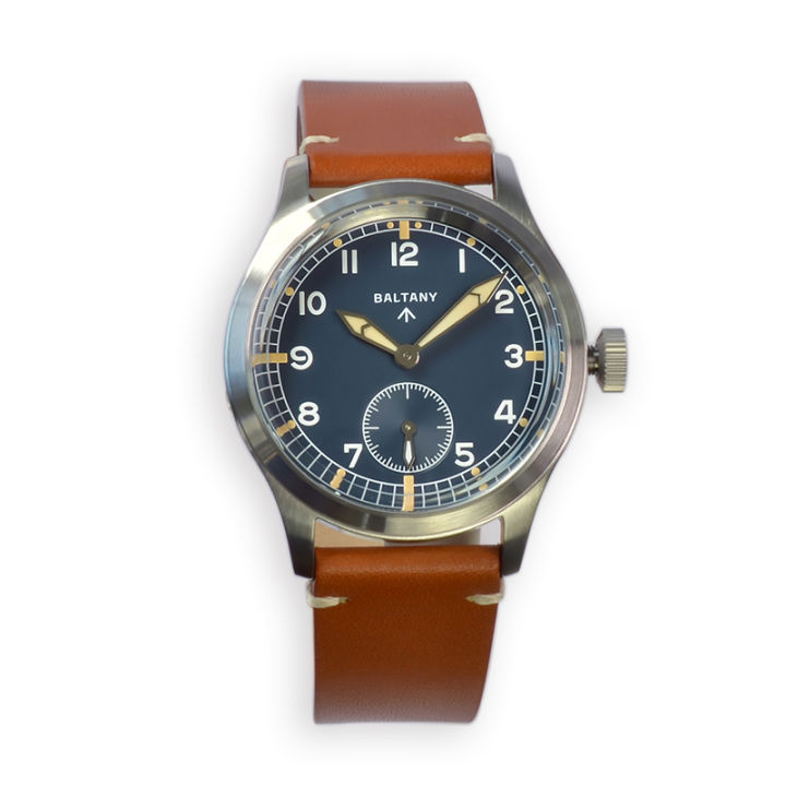 Baltany Watch 39mm D12 Dirty Dozen Vintage Small Seconds Army Luminous ...