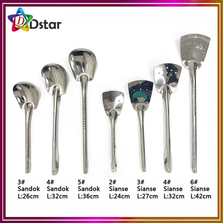 DS stainless ladle and spatula sandok sianse | Lazada PH