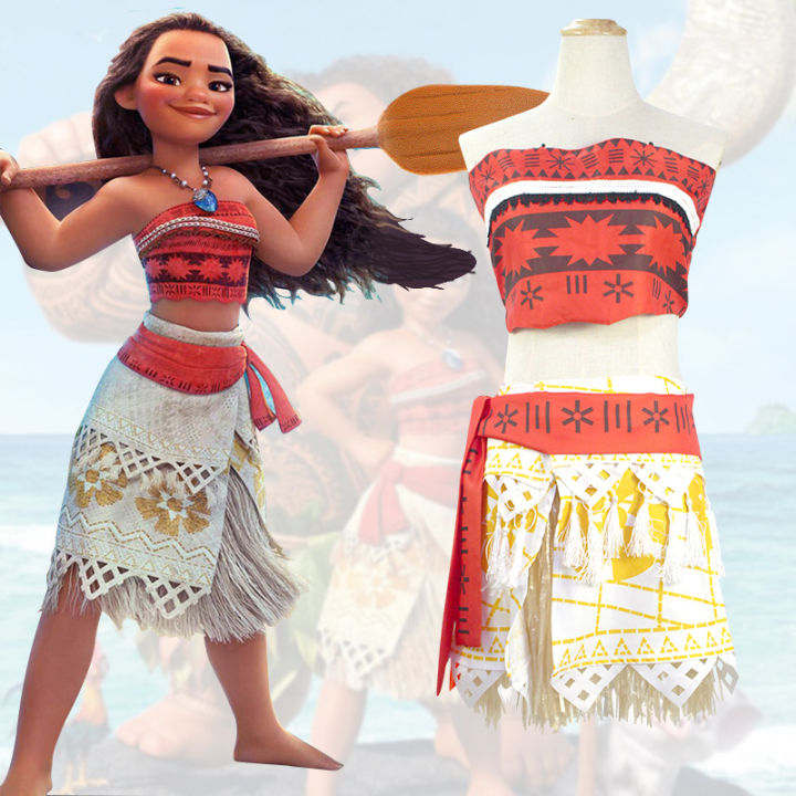 Moana cos Moana Moana cosplay Maui for Children and Kids Clothes ...