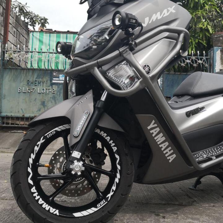 nmax front and rear mags sticker set plus yamaha and nmax sticker for ...