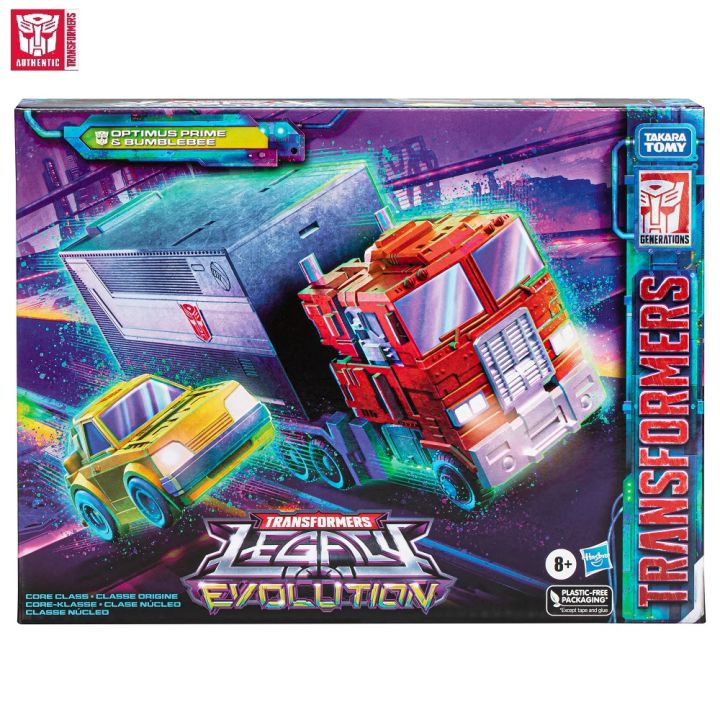 TRANSFORMERS Generations Legacy Evolution Core Class Optimus Prime ...