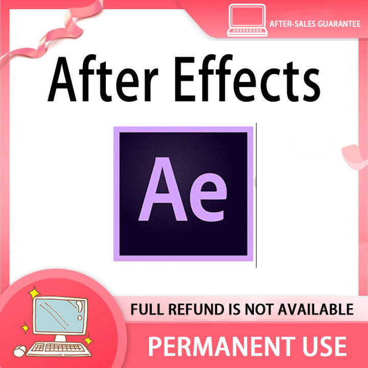 Ae software After Effects 2025 Chinese and English version remote package installation 2023 ...