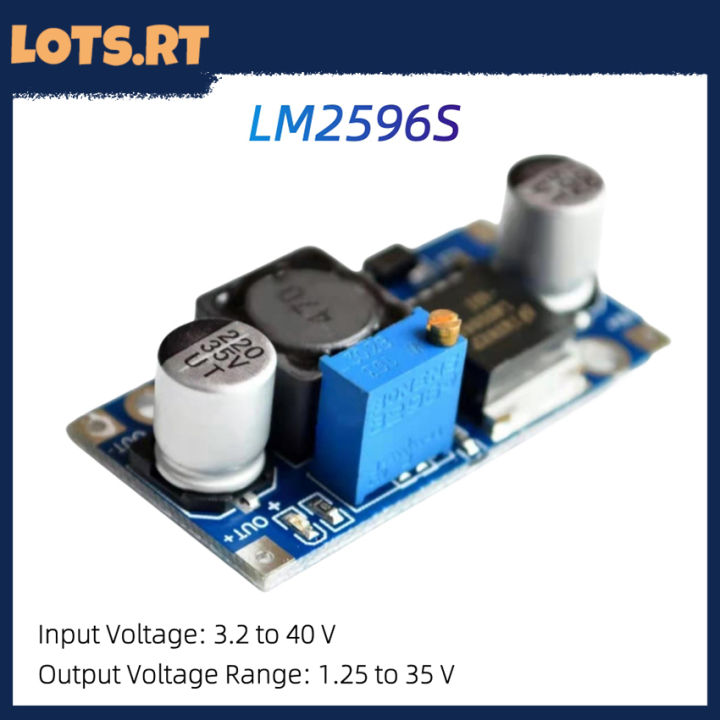 LM2596S DC-DC 3A Step-down Voltage Regulator Power Supply Module 1.25 ...
