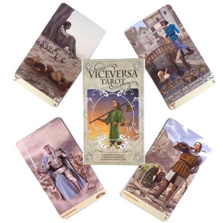Vice Versa Tarot Kit Leisure Party Board Game Fortune-telling Prophecy ...