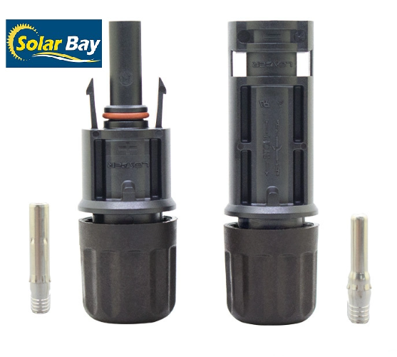LEADER 1500V Mc4 Solar Connector Solar Plug 30A 1 Pair for Solar Panel ...