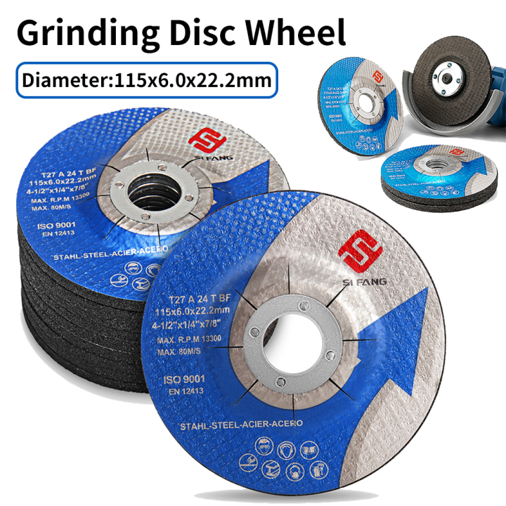 115x6.0x22.2mm Aluminum Oxide Grinding Cutting Disc Wheel Metal Sanding Disc Grinding Wheel For ...