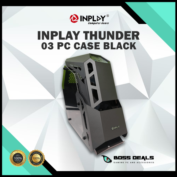 INPLAY THUNDER 03 PC CASE BLACK | Lazada PH