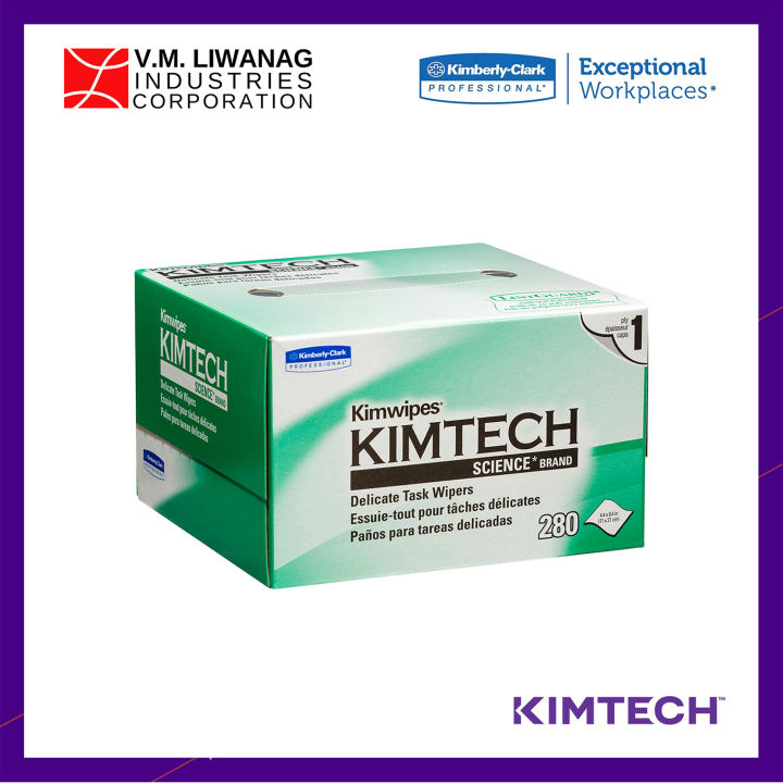 KIMTECH Science Kimwipes Small Lint free (for laboratory use) | Lazada PH