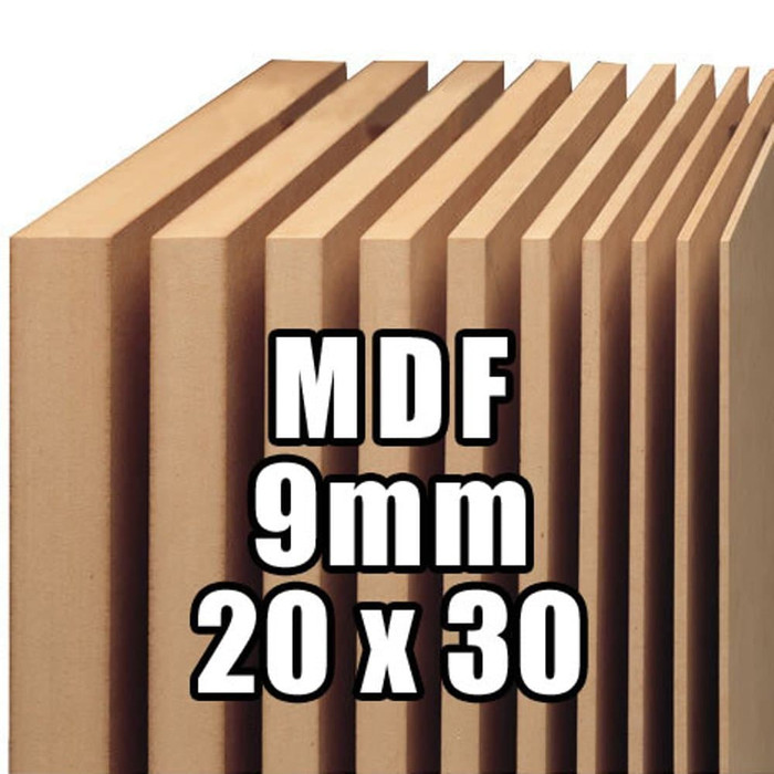 Papan Kayu MDF 9mm Ukuran 20x30Cm | Lazada Indonesia