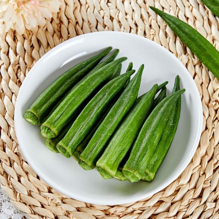 【buy 1 take 1】Crispy Okra Grade Aaa Baked Vegetables Freshly Produced ...