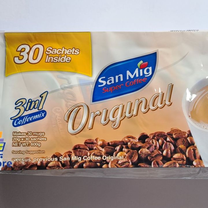 San Mig Super Coffee ORIGINAL 30sachets in polybag | Lazada PH