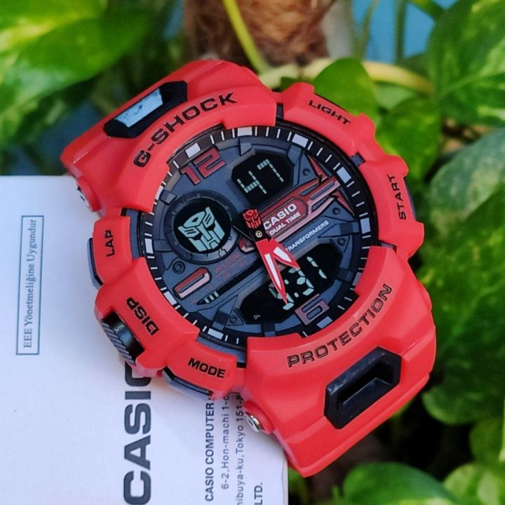Original Men's Transformers G Sh0ck GBA-920 Dual-Time Actual Pic. Japan Movement Watch | Sports ...